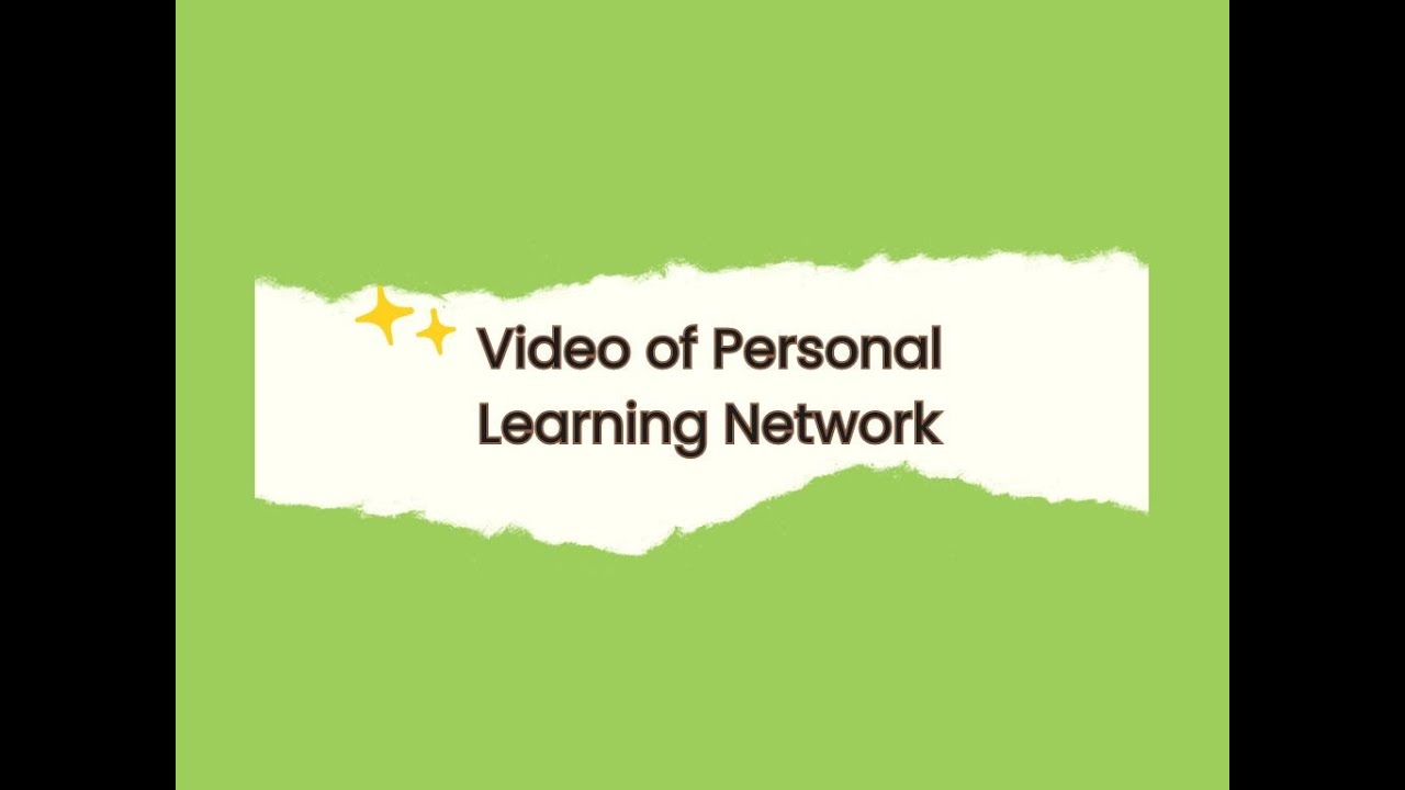 Personal Learning Network (PLN) - YouTube
