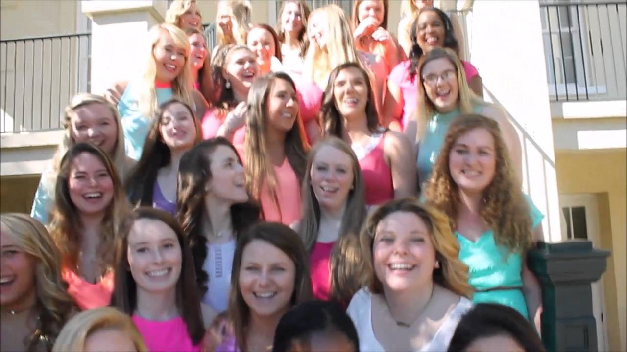South Alabama Chi Omega - Chi O Symphony - YouTube