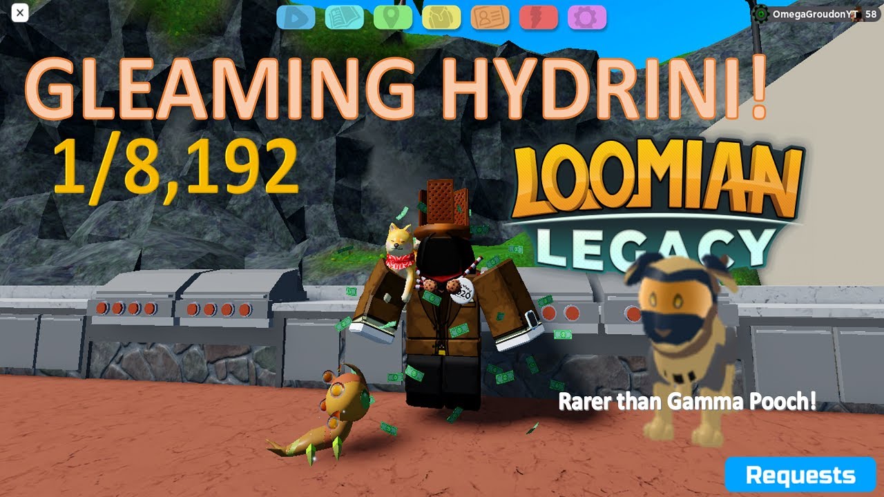 I found a *Gleaming* Hydrini! (Loomain legacy) - YouTube