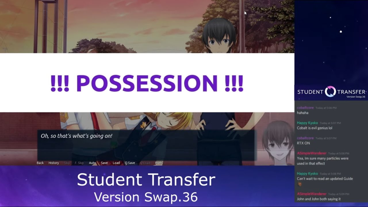 Student Transfer Version Swap.36 - YouTube