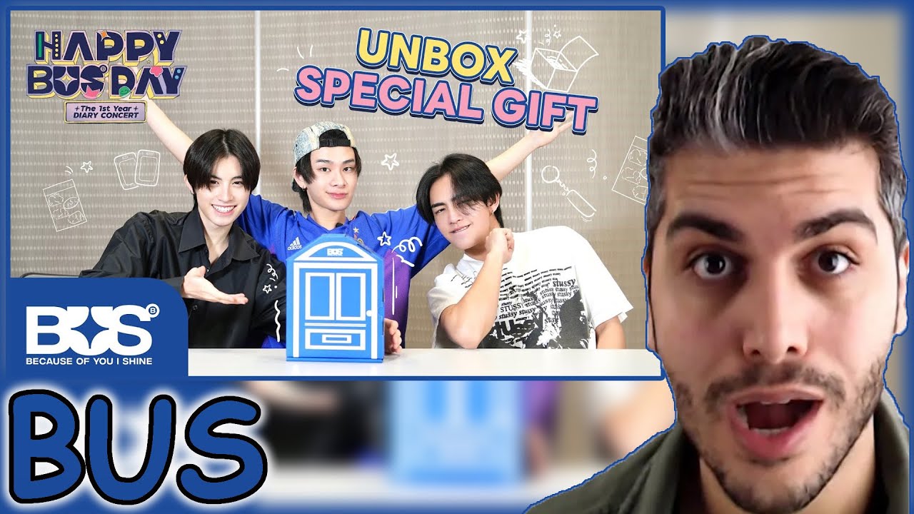 BUS | เปิดกล่อง SPECIAL GIFT #HappyBUSDAY กับ AA THAI HEART REACTION - YouTube