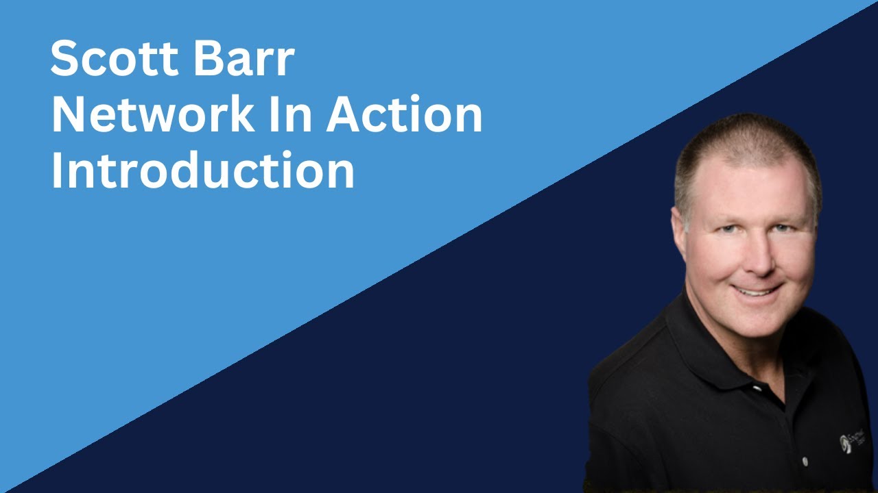 Scott Barr Introduction - YouTube