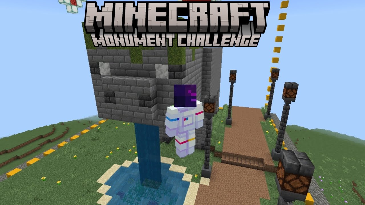 Minecraft:Monument Challenge! #minecraftmonumentchallenge24 - YouTube