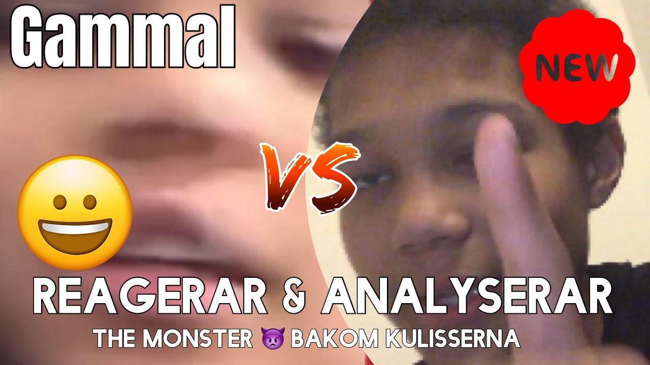 REAGERAR 2,5 ÅR SENARE PÅ (THE MONSTER 👿 BAKOM KULISSERNA) - YouTube