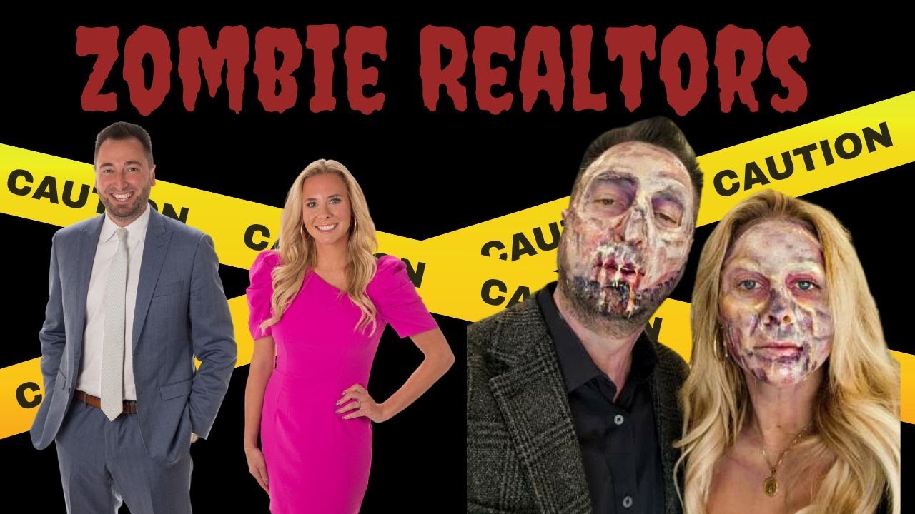 Zombie Real Estate Agents Halloween Ad - YouTube
