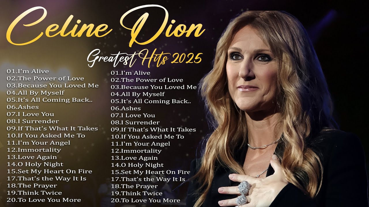 Céline Dion - World’s Best Divas Collection 2026 - Best Songs of Céline ...