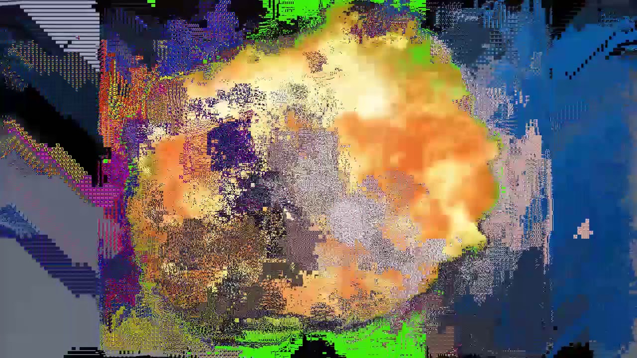 moshing graphic test - YouTube