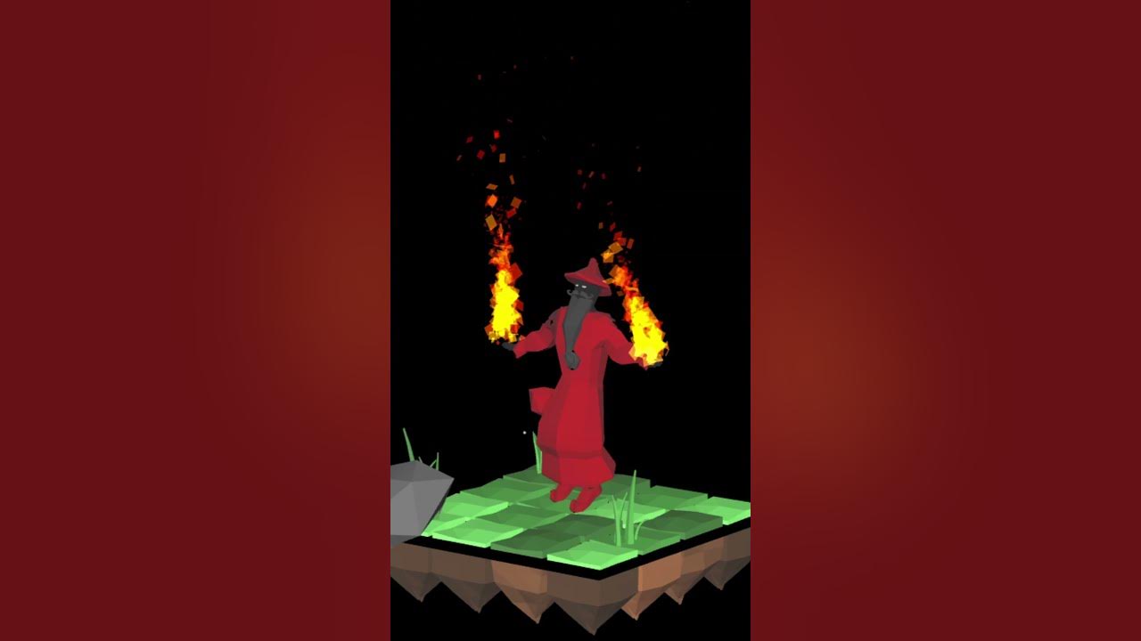 Lowpoly 3D Fire VFX w/ Three JS - YouTube