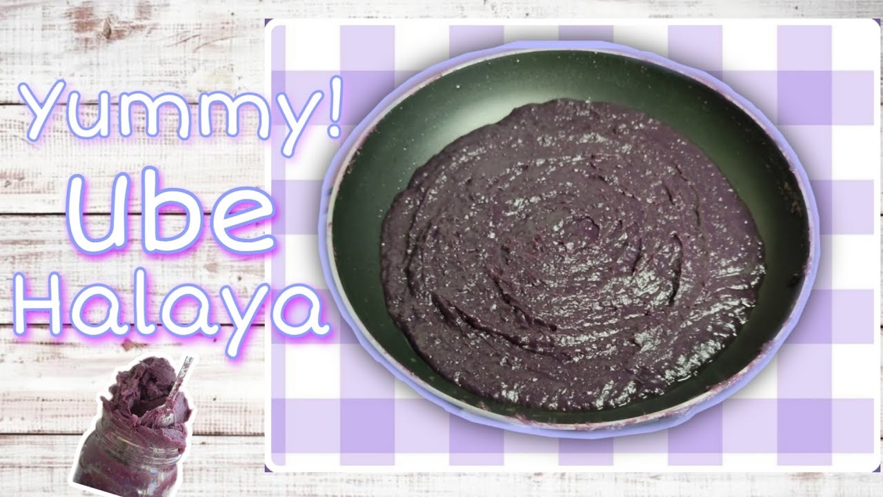 Super easy Ube halaya recipe | Purple Yam | Easy steps Ube | Delicious ...