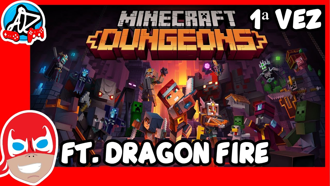 Minecraft Dungeons ft. Dragon Fire #1 - YouTube