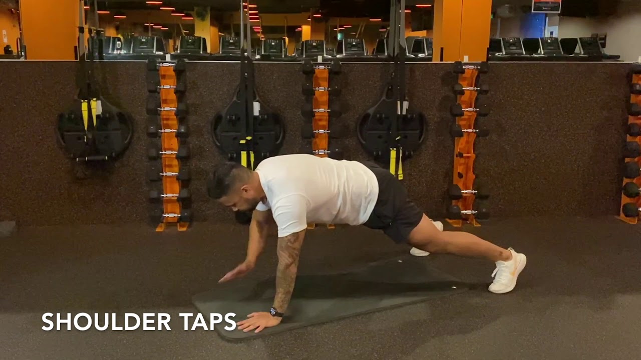 CORE - SHOULDER TAPS - YouTube
