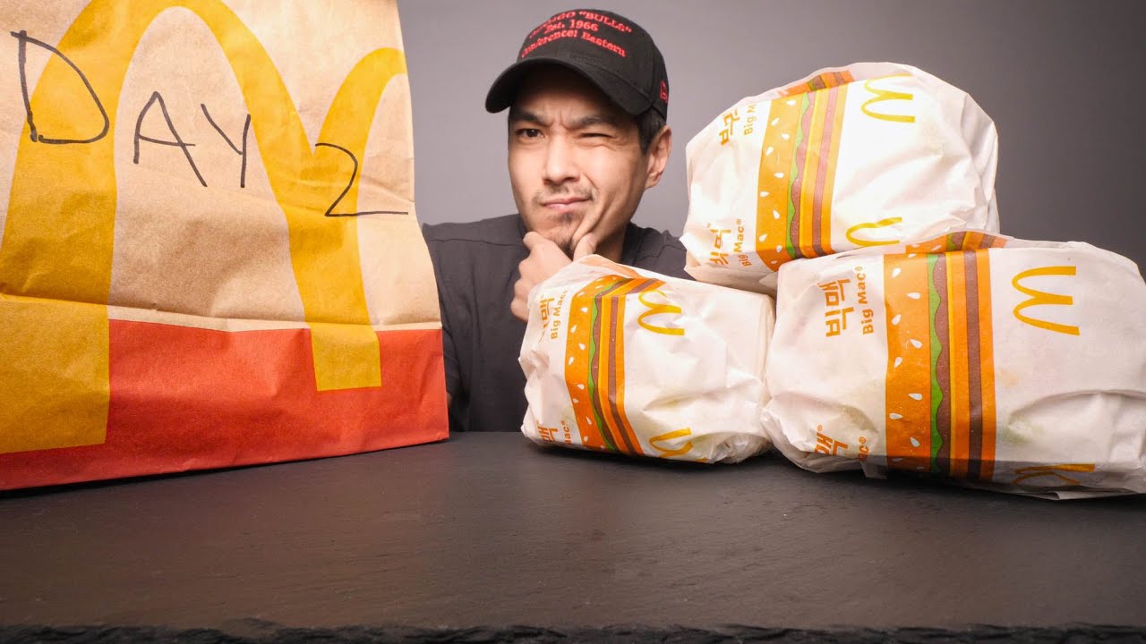 100% Big Mac Diet - Day 2 - YouTube