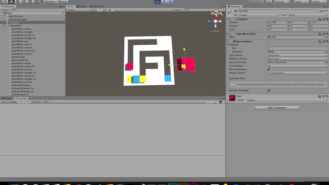 Unity AR Puzzle Game progress - YouTube