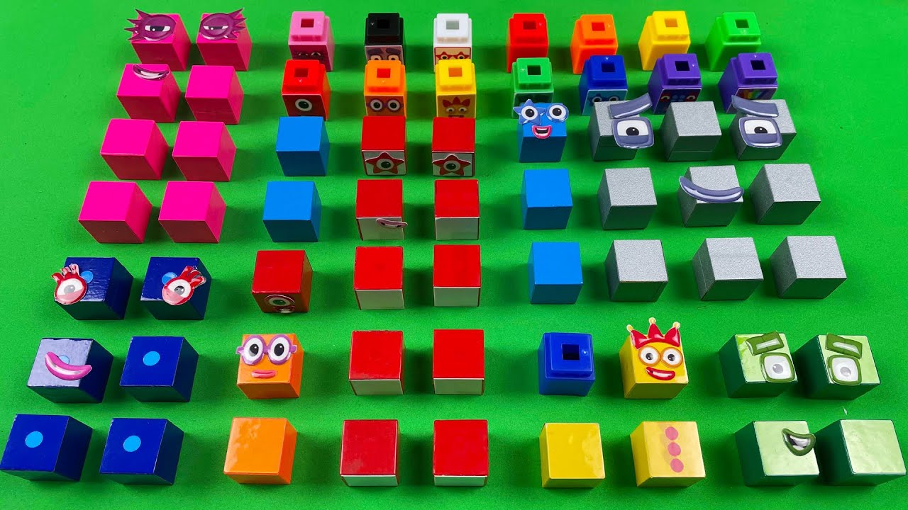 Numberblocks MAGNET – Satisfying Video ASMR - YouTube