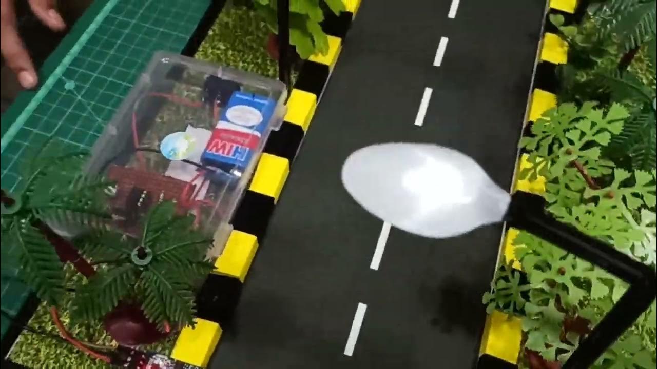 automatic street light model any vehicle detection #experiment # ...