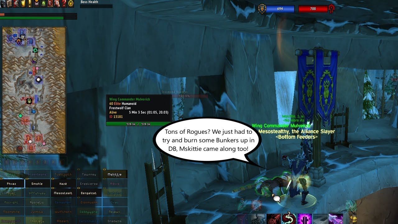 When you have that many Rogues all up in one match, you gotta all go ...