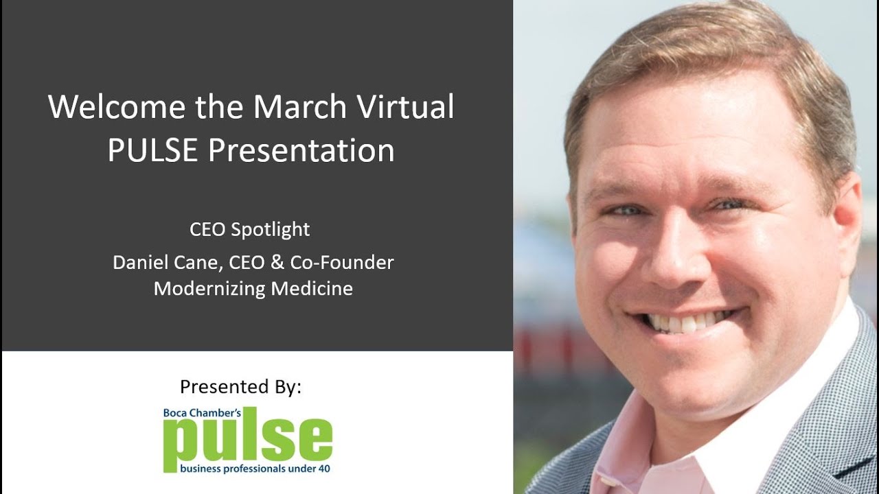 CEO of Modernizing Medicine Shares Tips of How to Become Successful. 3. ...