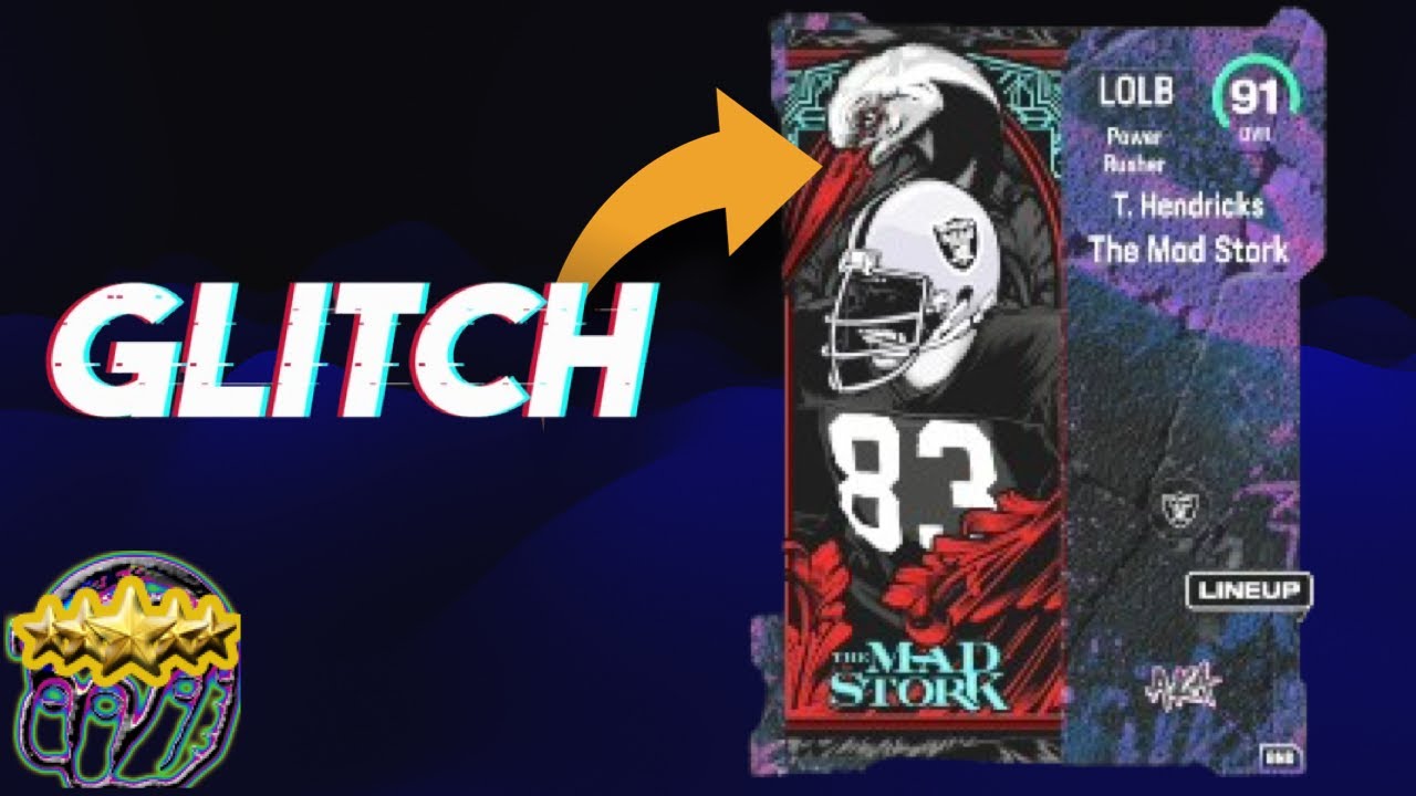 NEW FREE 91 TEDDY HENDRICKS #MUT25 | INSTANT GLITCHES - YouTube