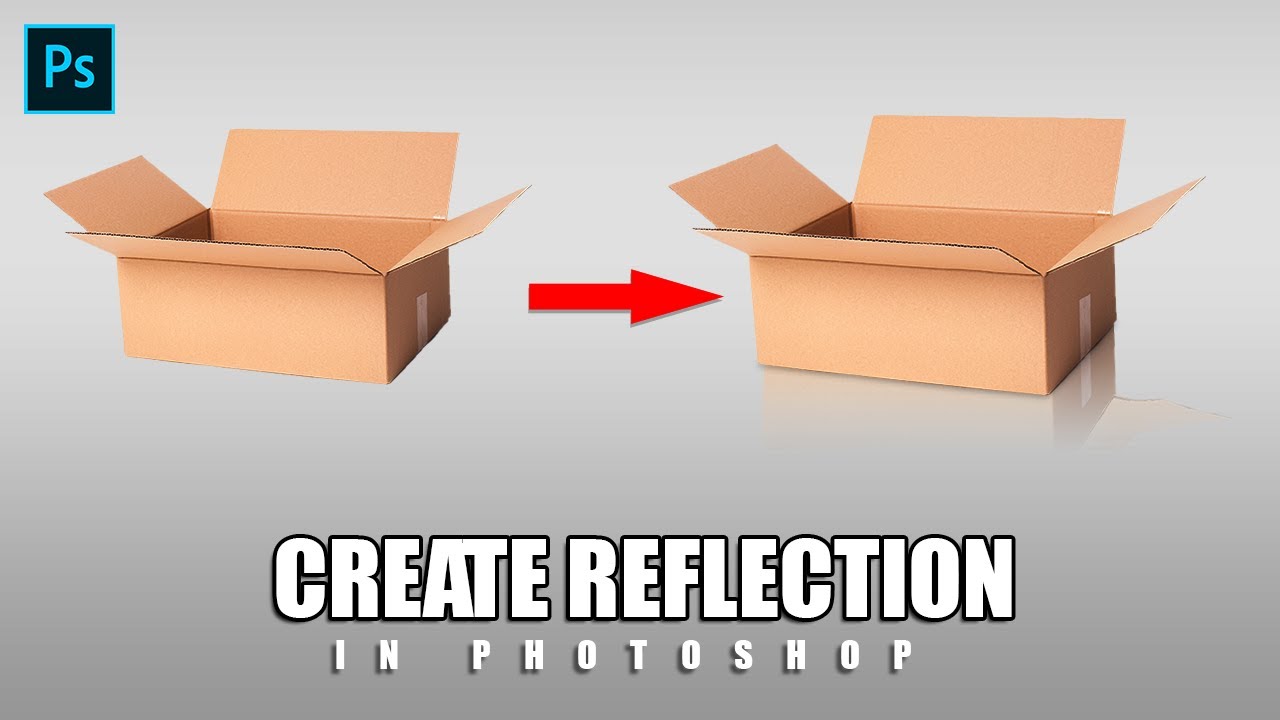 HOW TO create reflection IN PHOTOSHOP | TUTORIAL - YouTube