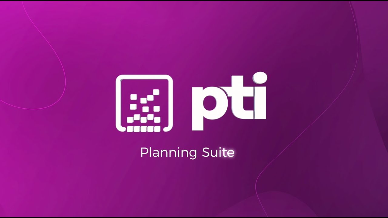 PTI Planning Suite - Launch Event - YouTube