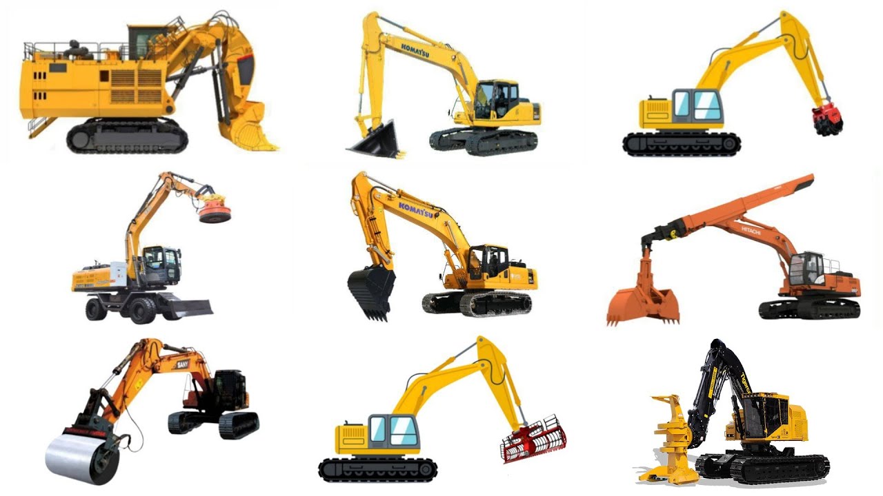 Macam macam alat berat jenis excavator:hydraulic shovel excavator ...