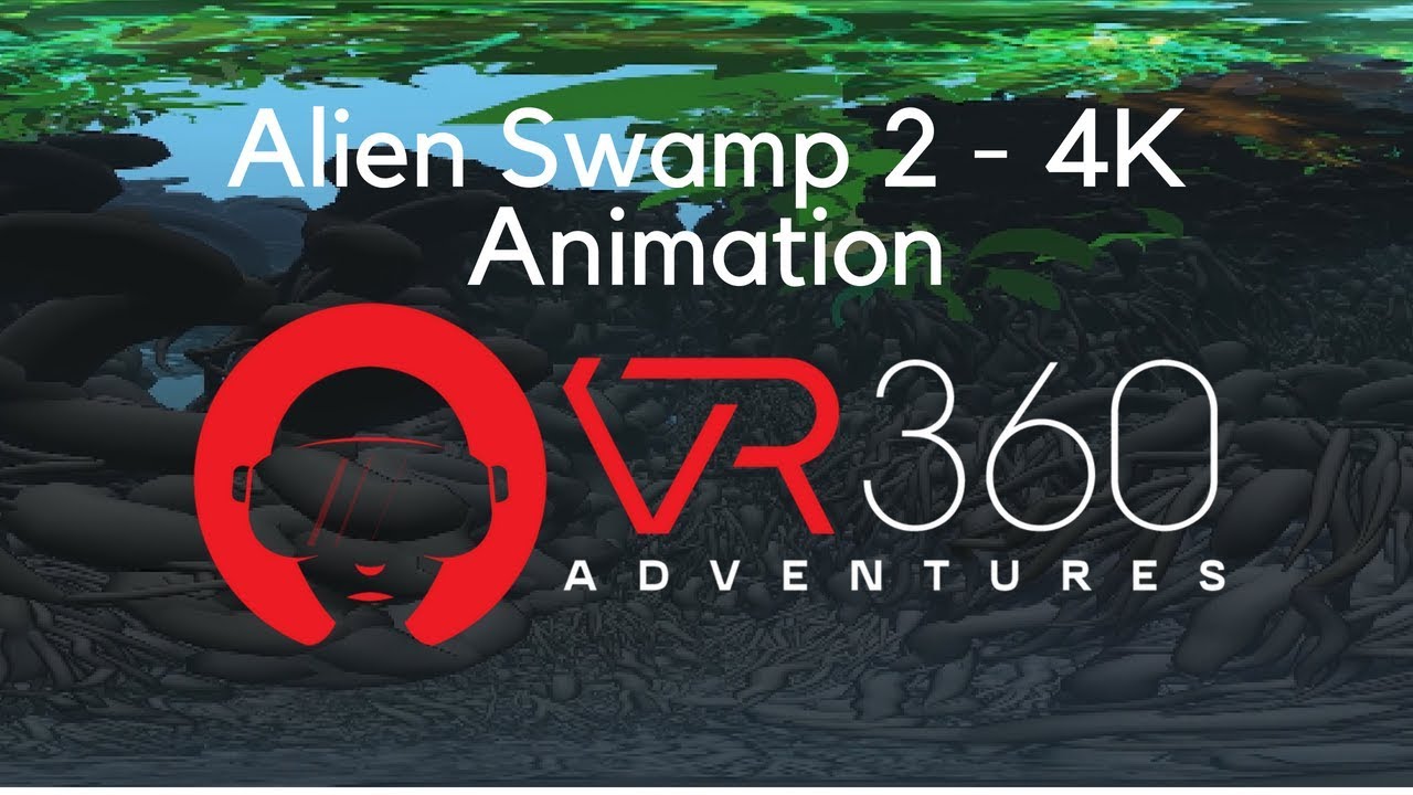 Alien Swamp 2 - 3D & 4K 360° Animation VR Video - YouTube