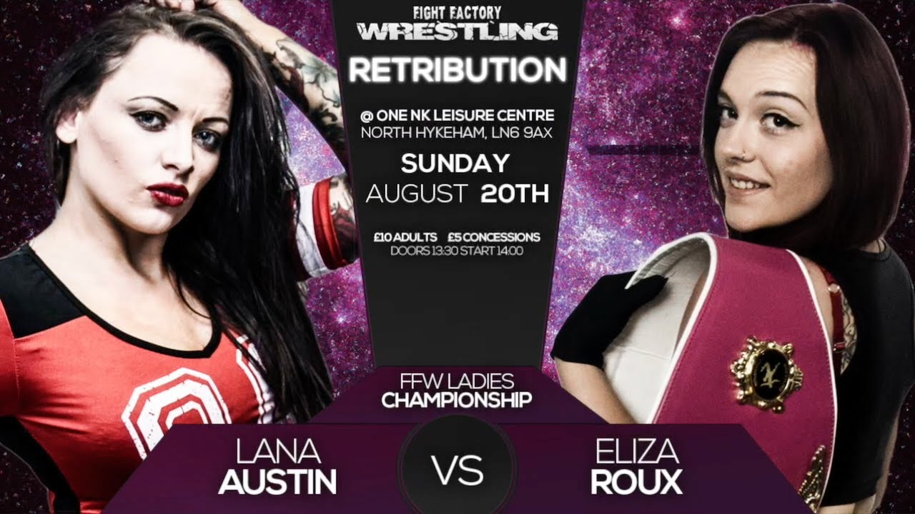 FREE MATCH Lana Austin vs Eliza Roux Steel Cage Retribution 2017 - YouTube
