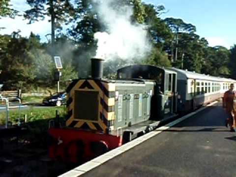 Class 03 Railway Diesel D2094 Gardner 8L3 Starting - YouTube