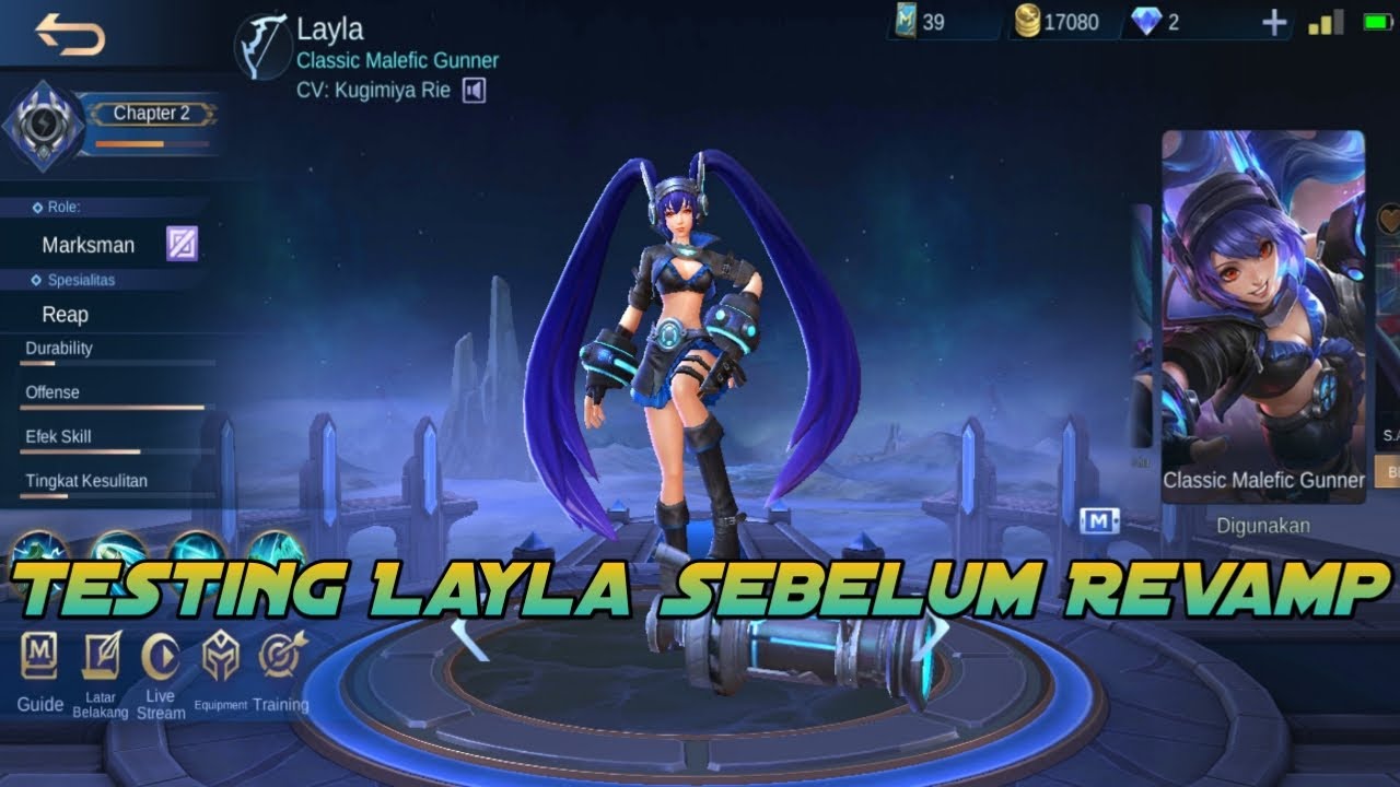 Testing Layla Sebelum Revamp !! - YouTube