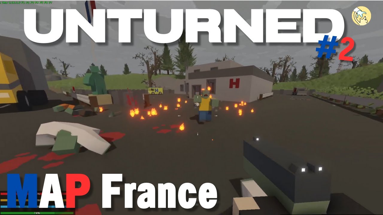 Unturned PC (2) ลุยคลังยาแห่งฝรั่งเศส (France) - YouTube