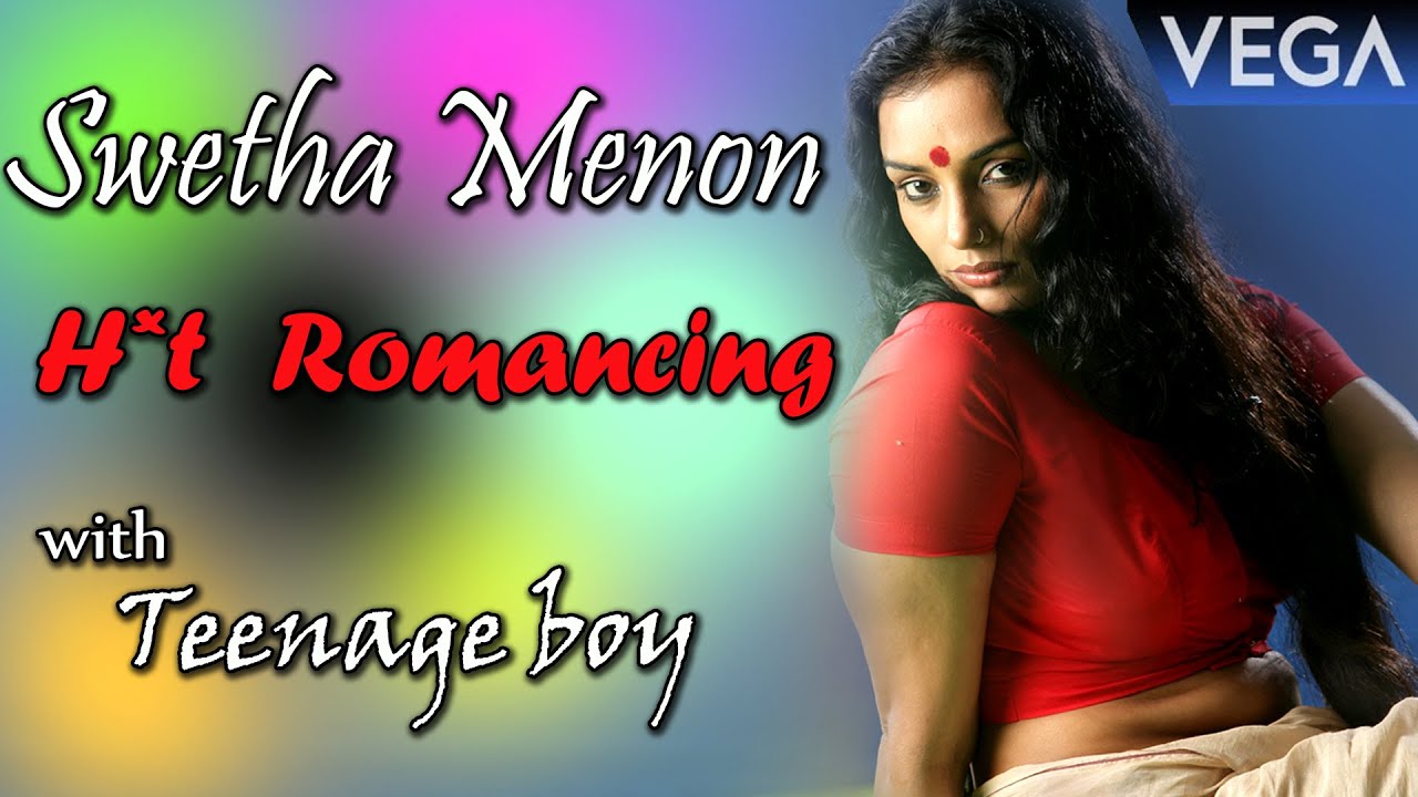 Swetha Menon Romancing with Teenage Boy || Rathinirvedam Romantic ...