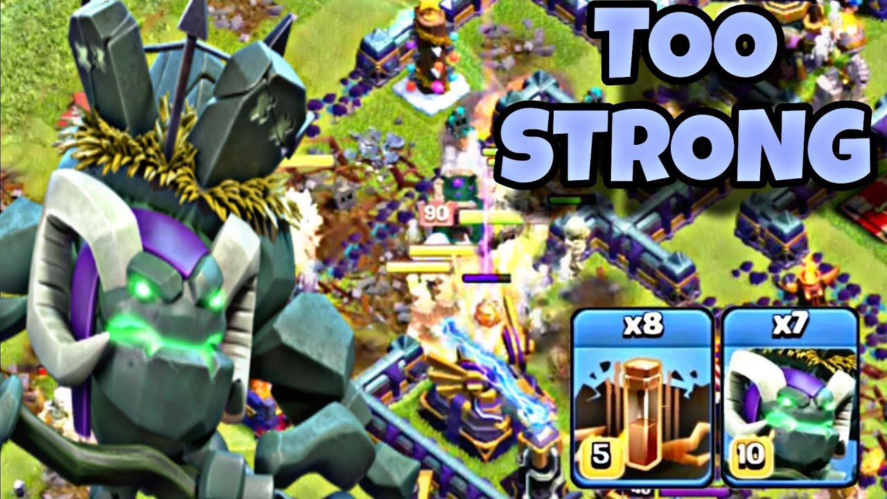 Witch golem legend league attacks strategy | Th15 attack strategy ...