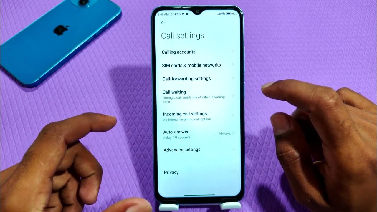 How to enable call waiting in Redmi A2 , call waiting setting in Redmi A2 - YouTube
