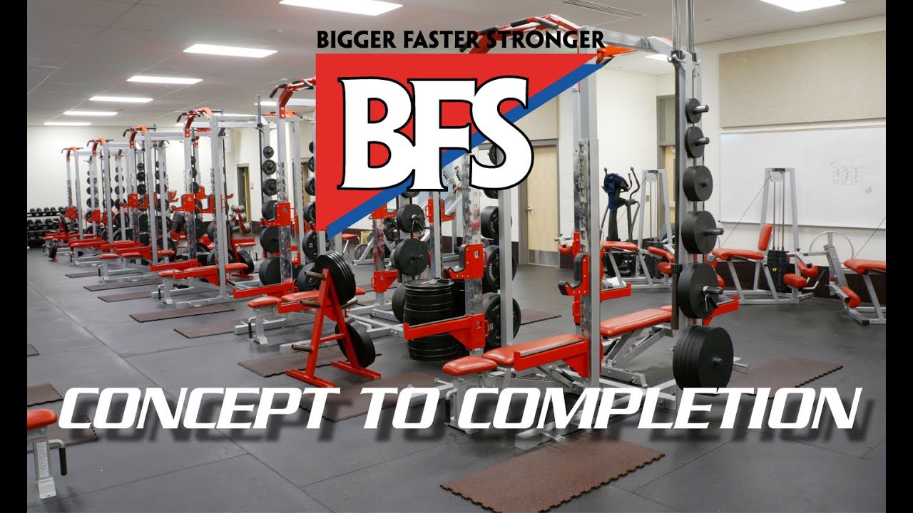 BFS Weight Room Concept to Completion - YouTube