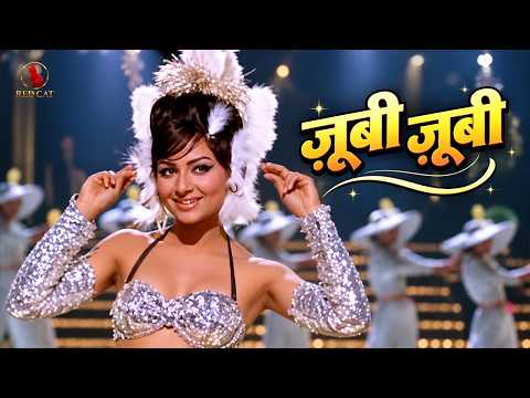 Zuby Zuby Zalembu | Asha Bhosle | Shammi Kapoor, Sharmila Tagore Romantic Song | An Evening In Paris