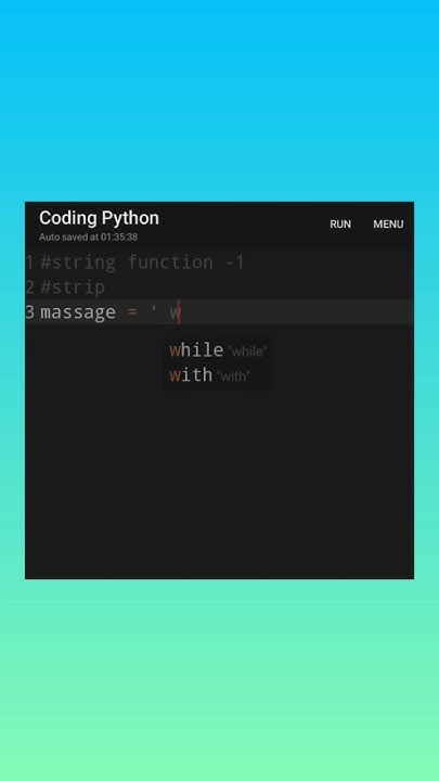 Remove after space and before space from a string in Python Programming | #pythontricks #coding ...