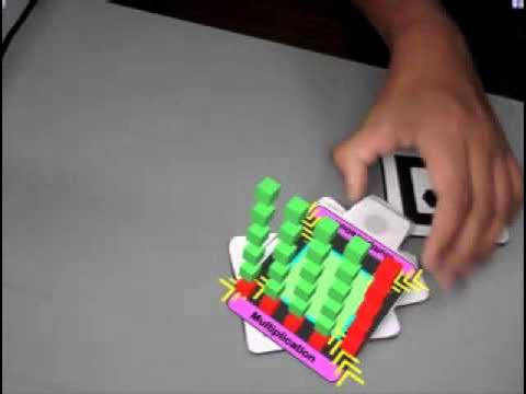 Augmented Reality - Maths Multiplication and Addition - YouTube