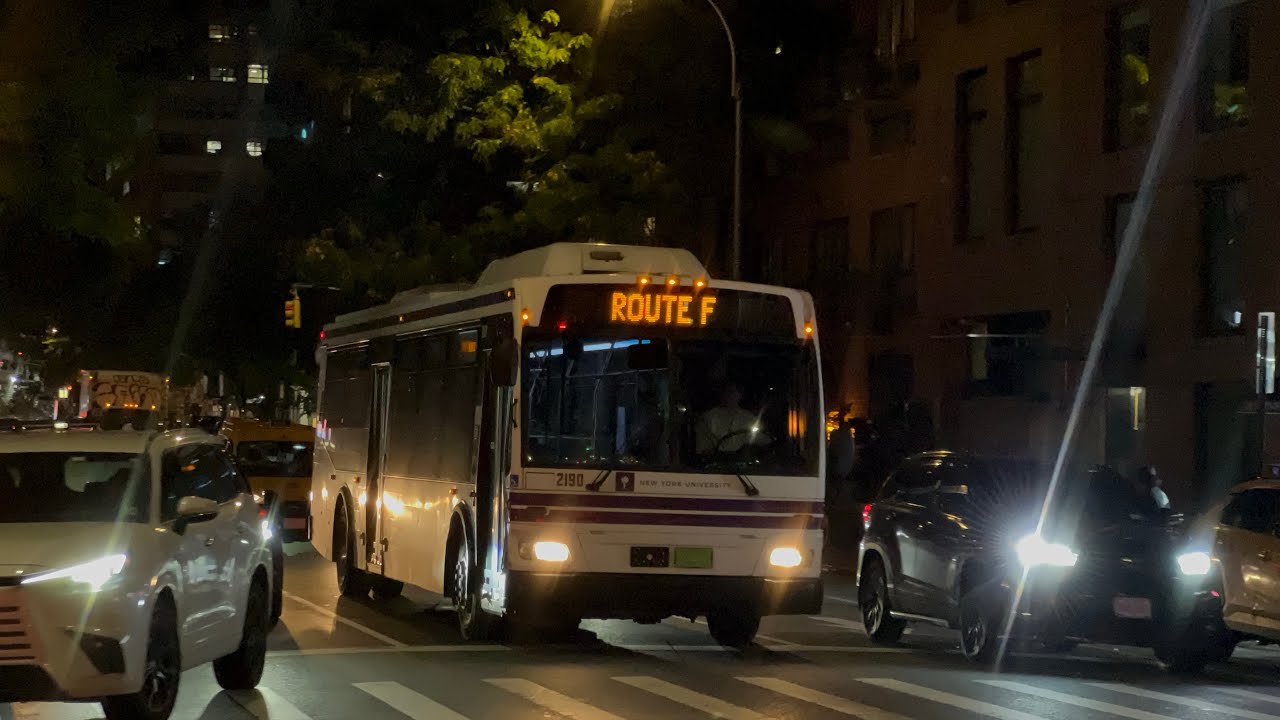 Academy Bus 2010 Daimler Orion 07.501 3G Hybrid 2190 on NYU Route F ...