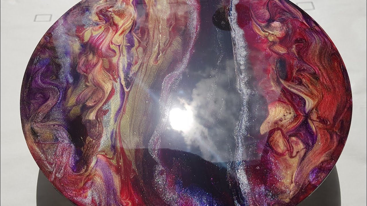 Resin art / step by step for beginners - YouTube