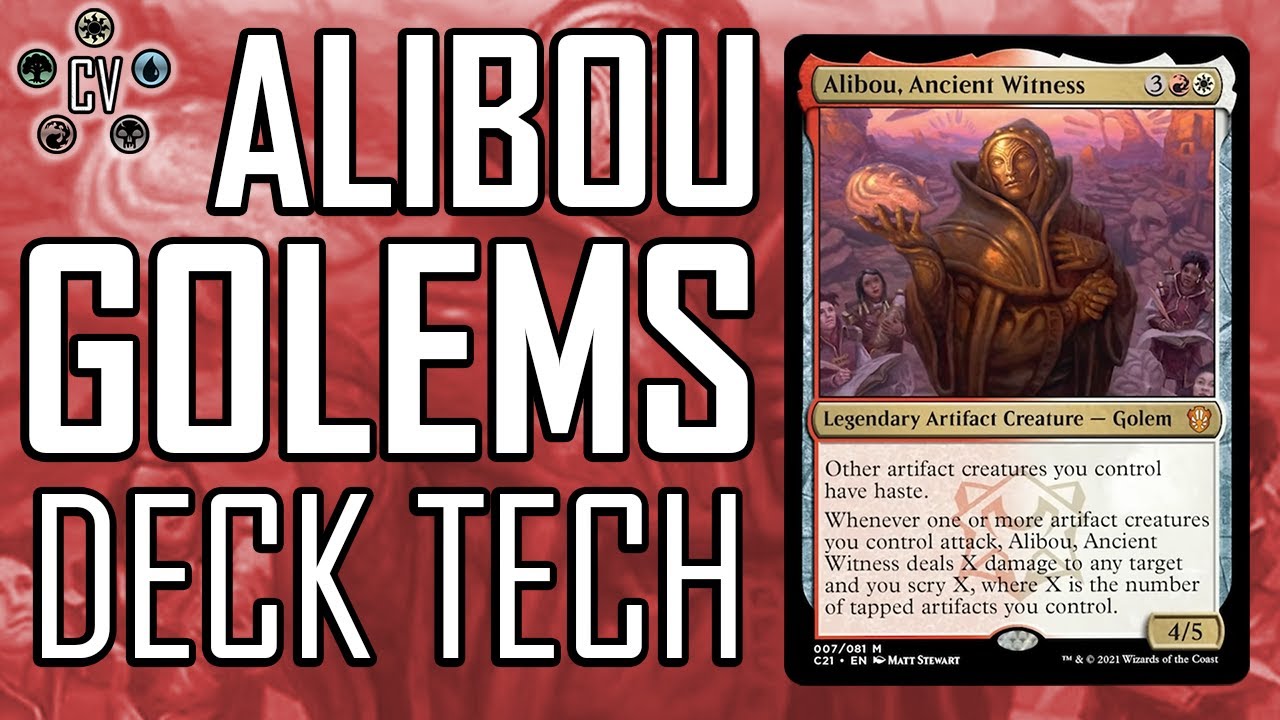 EDH Deck Tech: Alibou Golem Tribal - YouTube