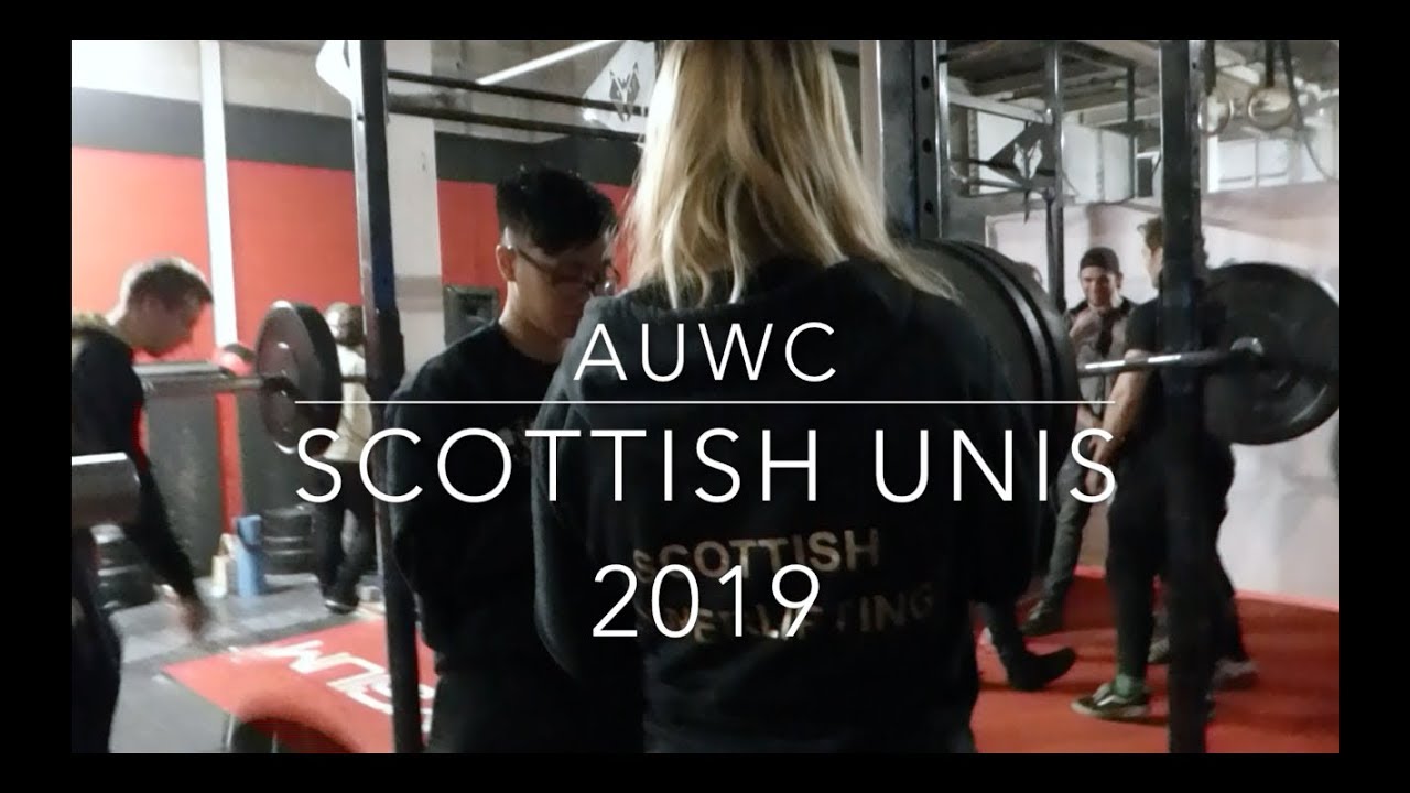 Scottish Powerlifting University Championship 2019 - YouTube