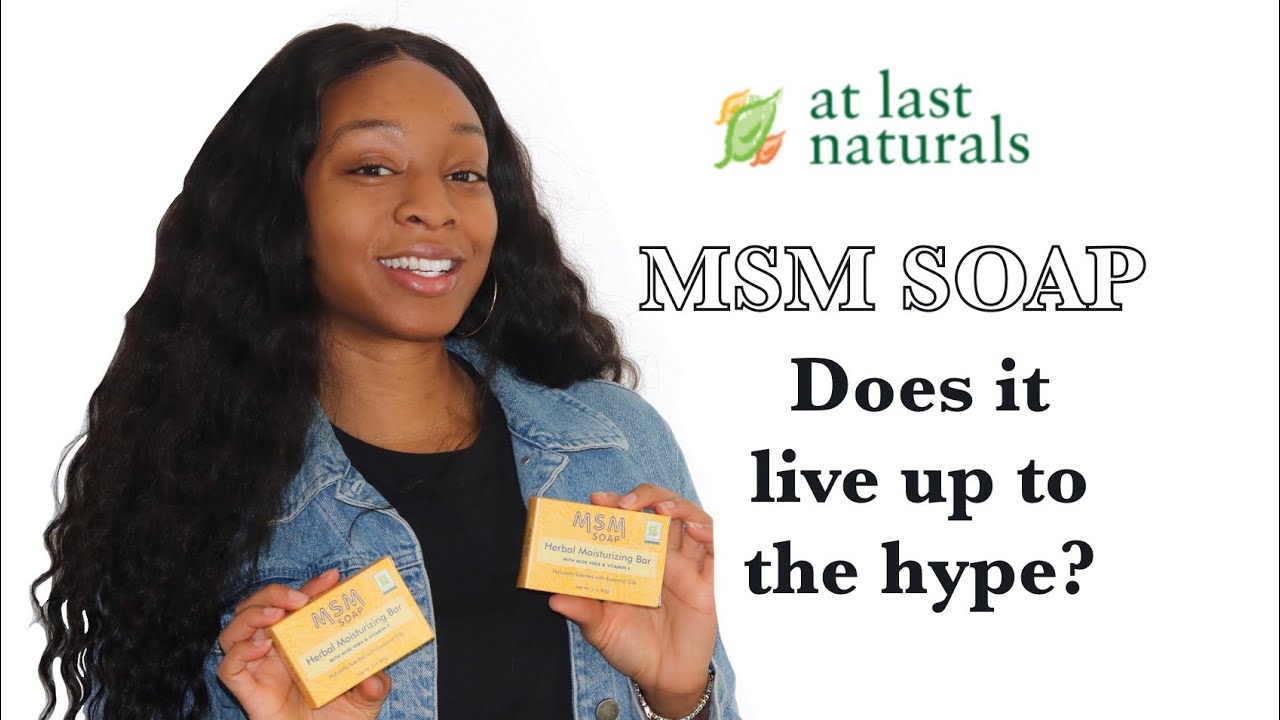 At last naturals MSM soap | Best soap - YouTube