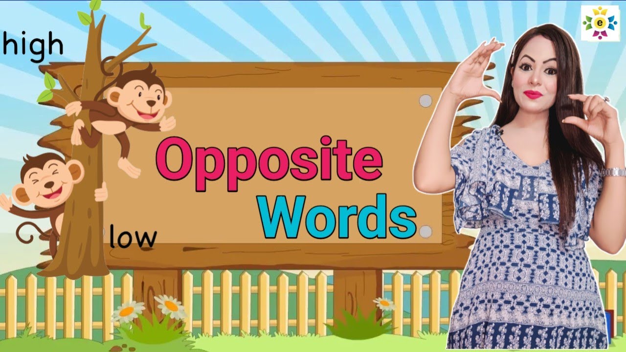 Opposite Words | विपरीत शब्द | Antonyms | विलोम शब्द | - YouTube