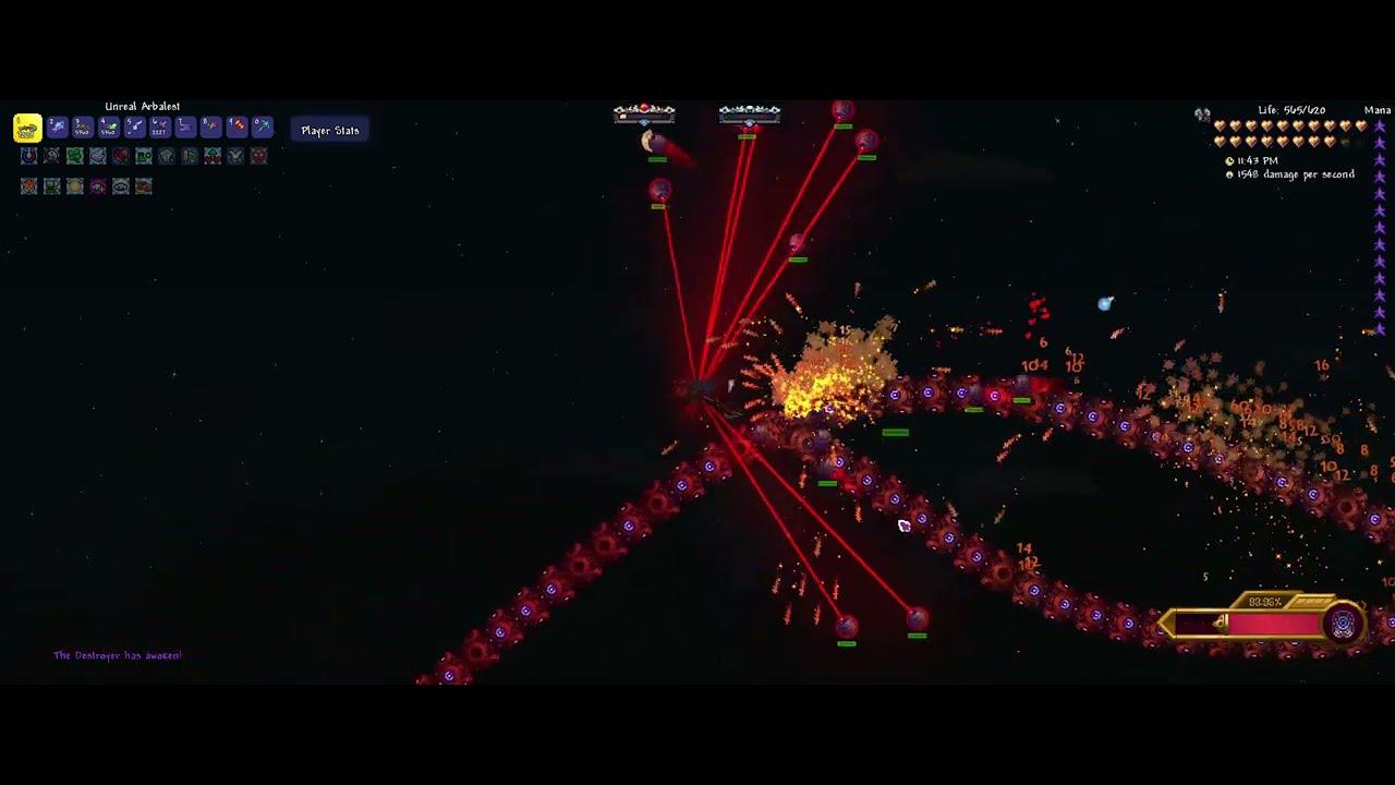 Terraria Infernum 1.9 The Destroyer - YouTube