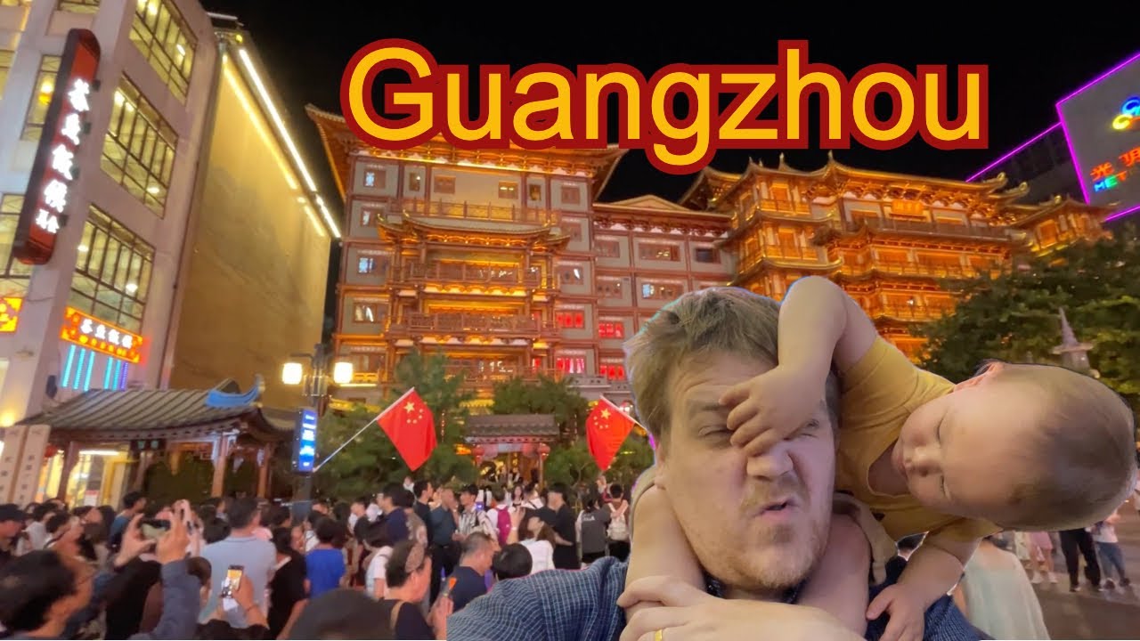 Too many people in Guangzhou? China VLOG - YouTube
