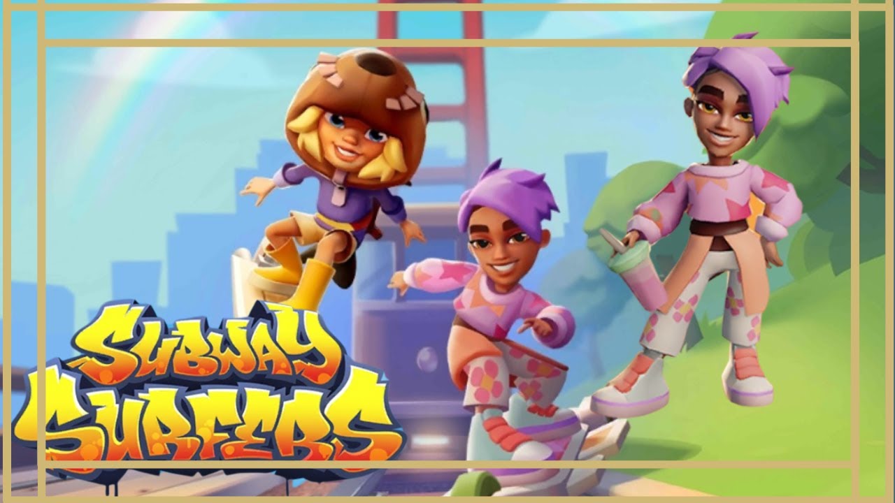 Subway surfers San Francisco Riley|| subway gameplay||zee gaming world ...