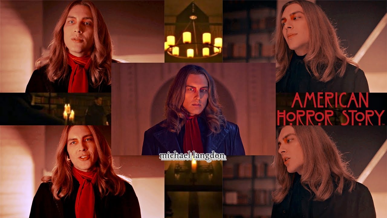 AHS Apocalypse | Outpost Michael Langdon Edits 🔥 - YouTube