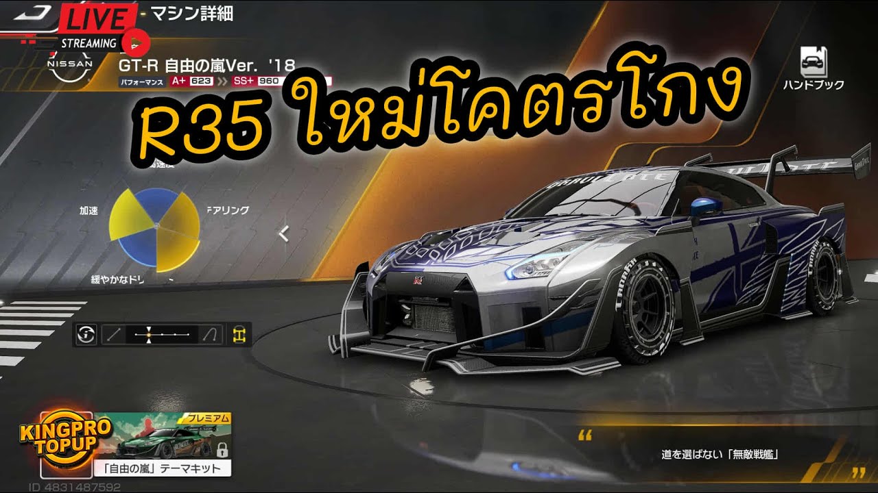 🔴R35ใหม่ 4ECU ดันได้ถึง2000แต้มไหม? - Racing Master SEA - YouTube