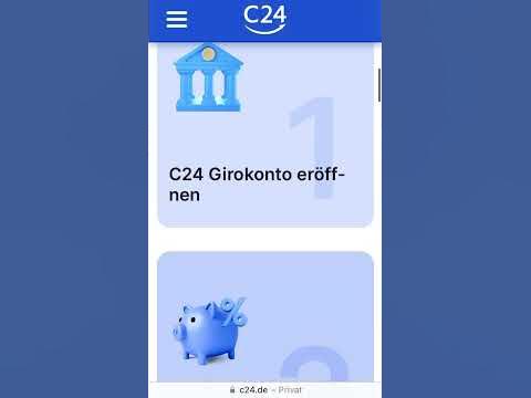 C24 4% Zinsen aufs Girokonto - YouTube