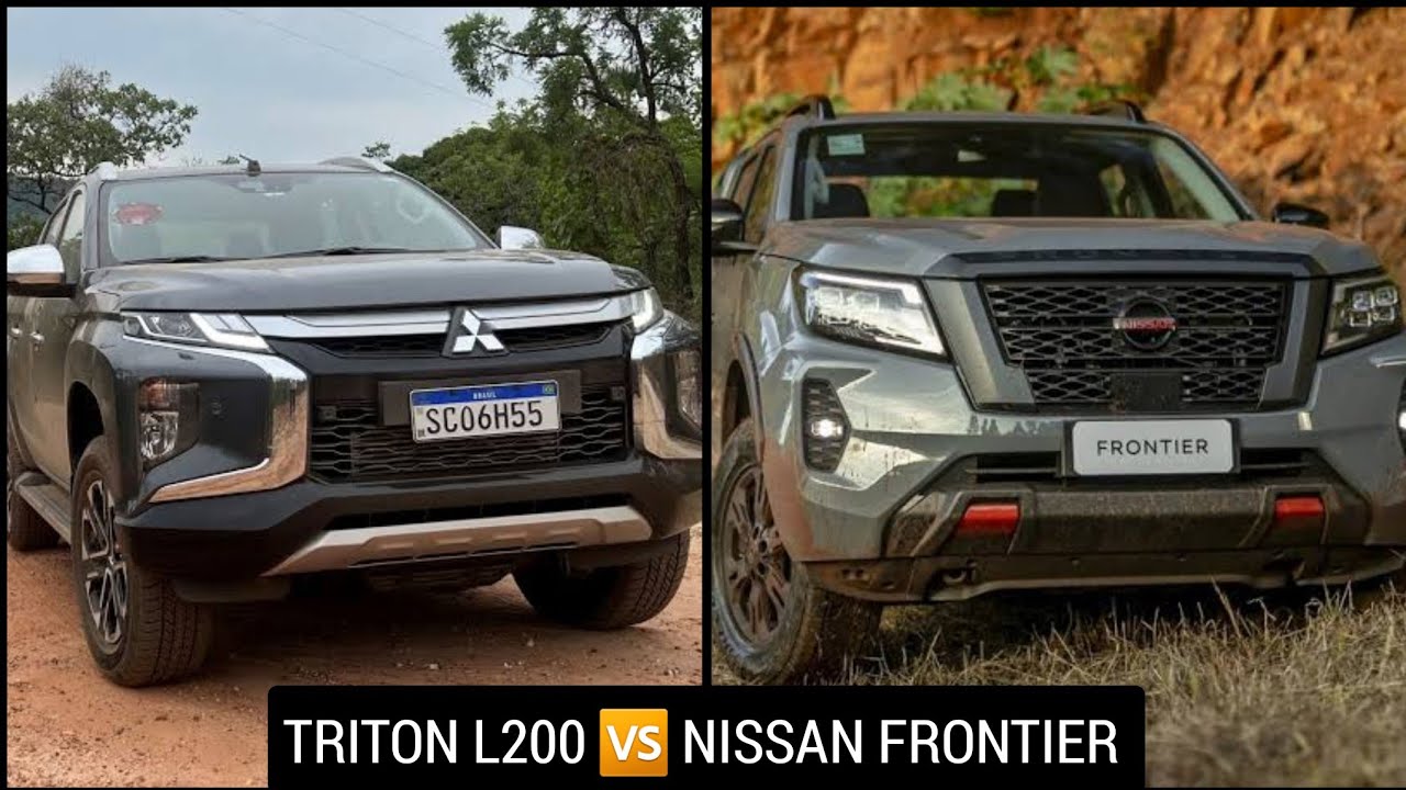 Comparativo: Triton L200 Vs Nissan Frontier 2025 - YouTube